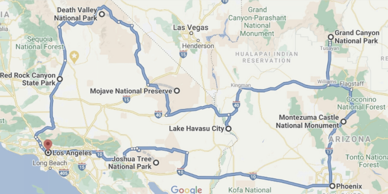 An Epic Road Trip From California to Arizona - This Rare Earth