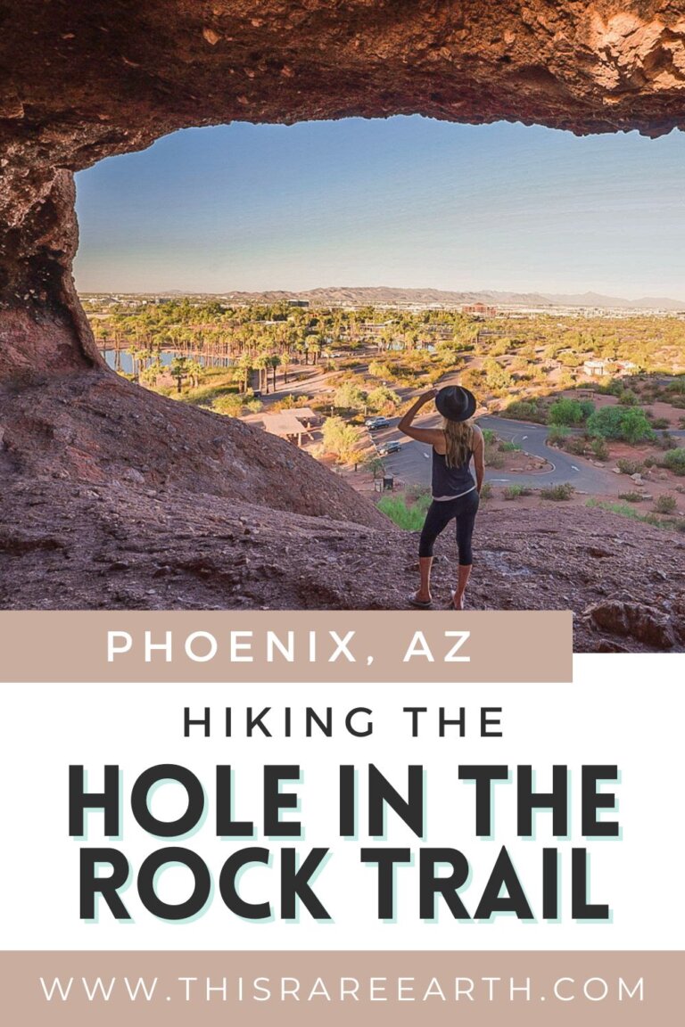 Hole in the Rock Hike in Papago Park, Phoenix - This Rare Earth